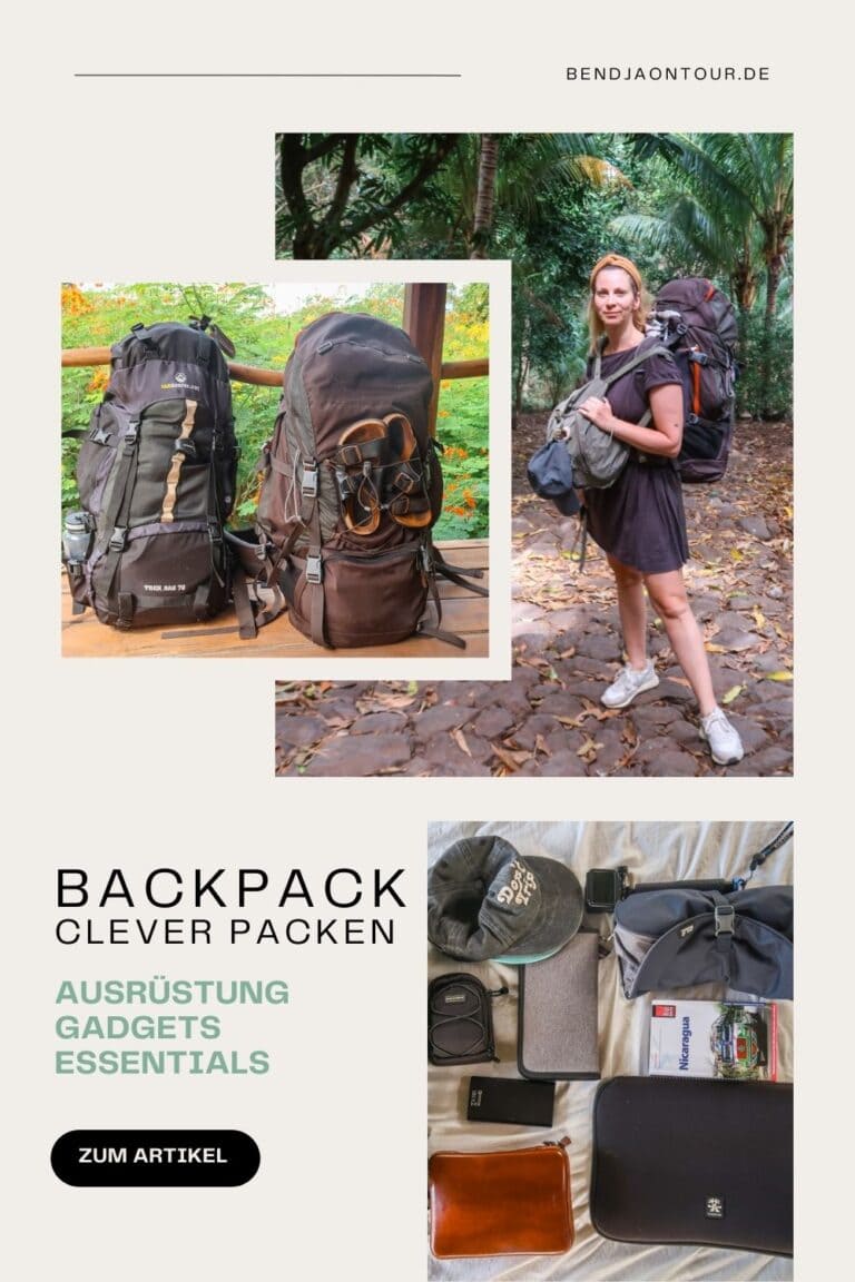 Tipps zum Backpack packen: Ausrüstung, Travel-Gadgets & mehr!